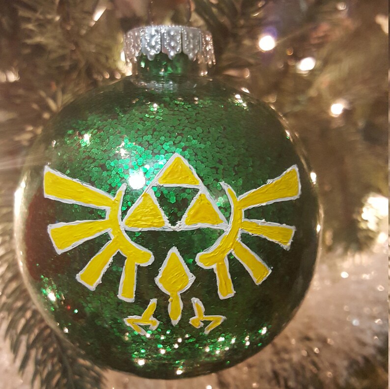 Zelda Triforce Ornament - Etsy