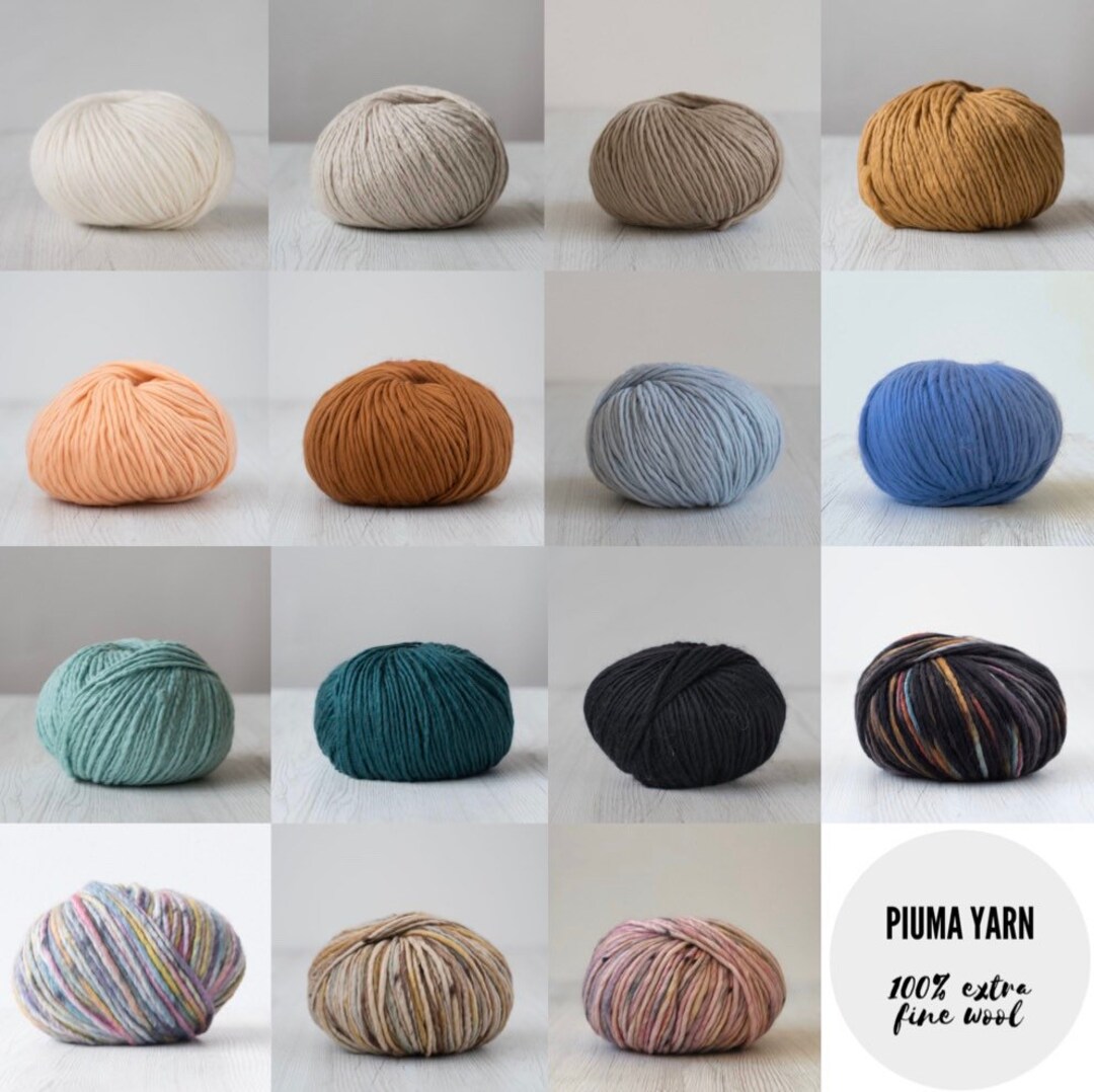 DHG Piuma Extra Fine Merino Wool Yarn - Etsy
