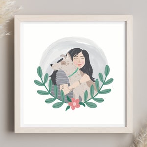 Custom Digital Family/couple Portrait - Etsy