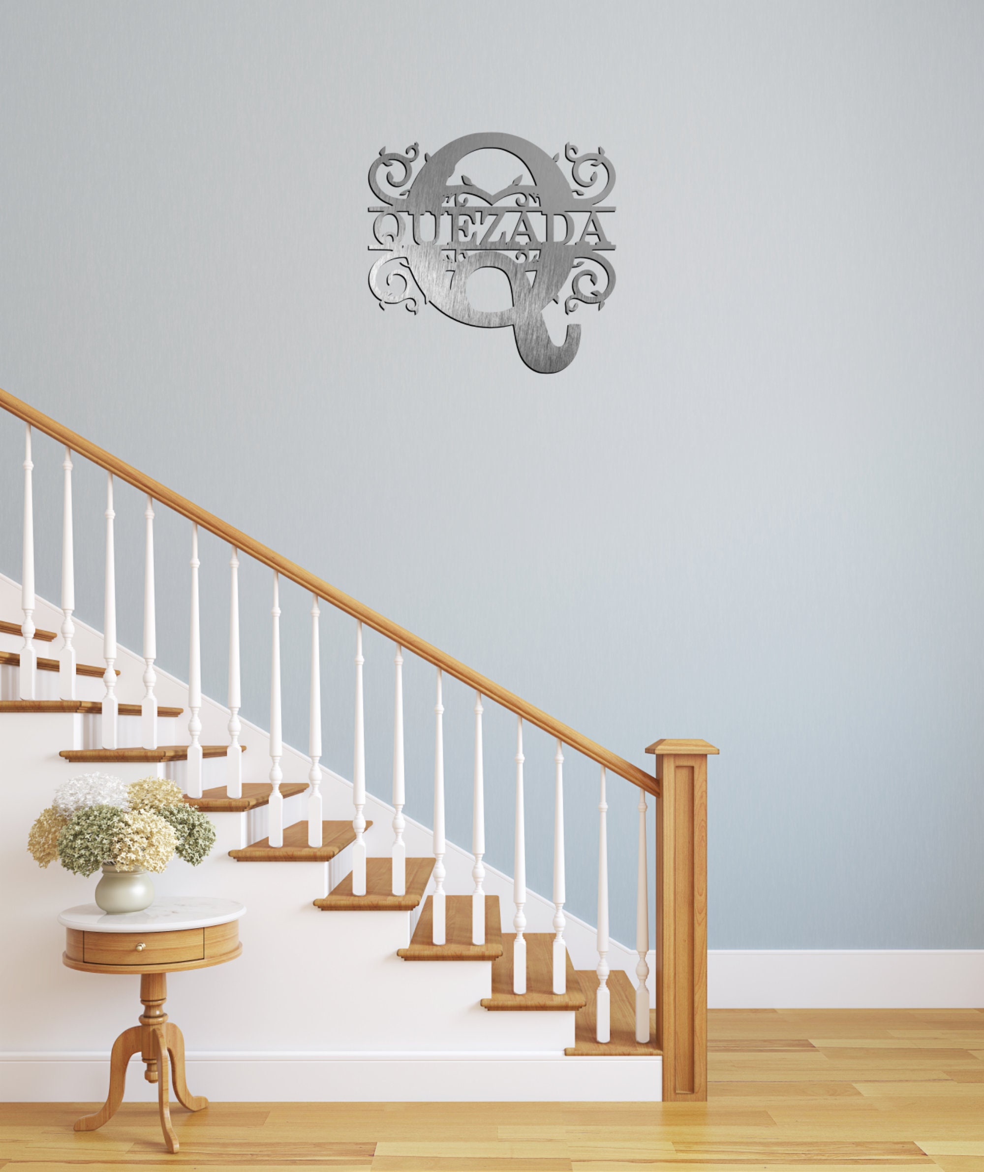 Flourish Custom Steel Monogram - Etsy