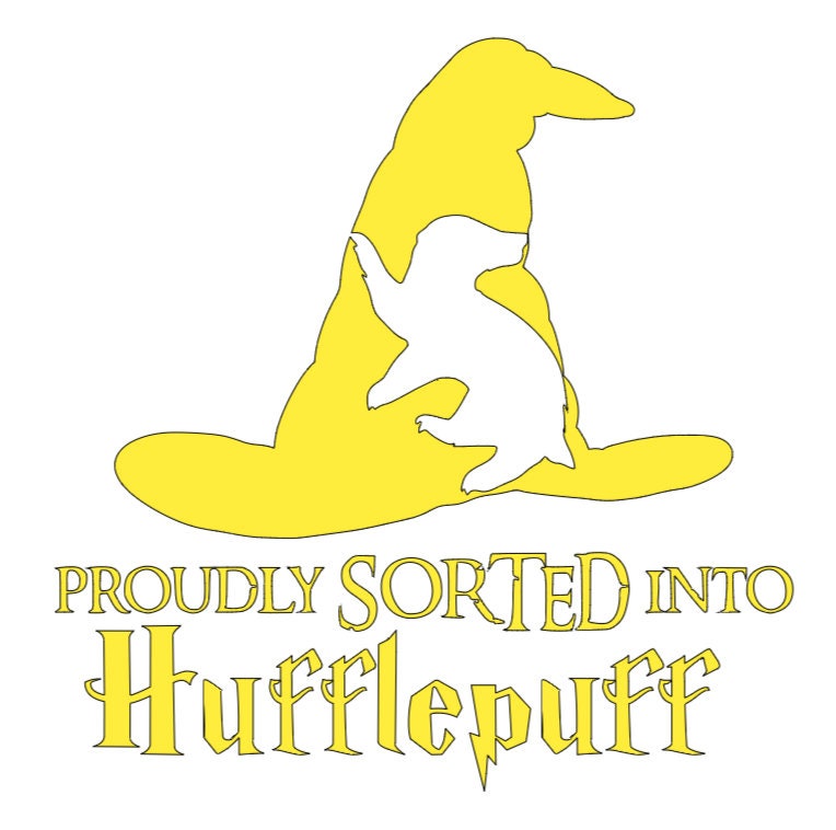HP House Pride Badger, PNG Digital File - Etsy