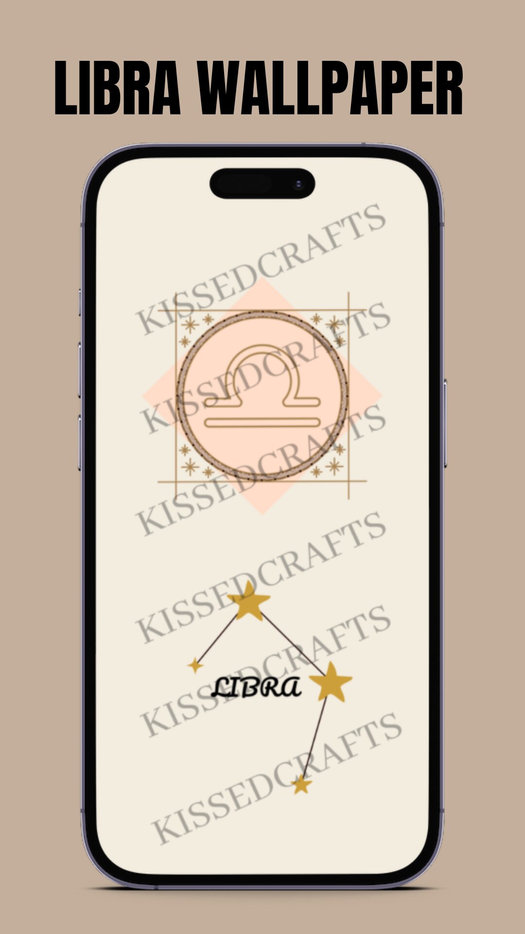 Libra Zodiac Sign and Constellation iPhone 11 Pro Wallpaper iPhone Lock ...