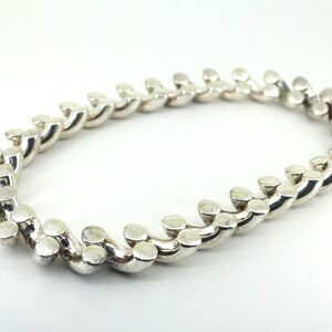 Vintage 17 in Italy San Marco Thick Necklace 925 Sterling Silver NC ...