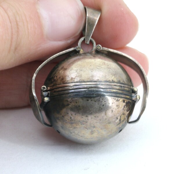 Ball Locket Necklace - Etsy