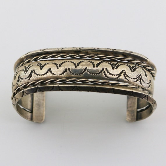 vintage navajo cut etched - Gem