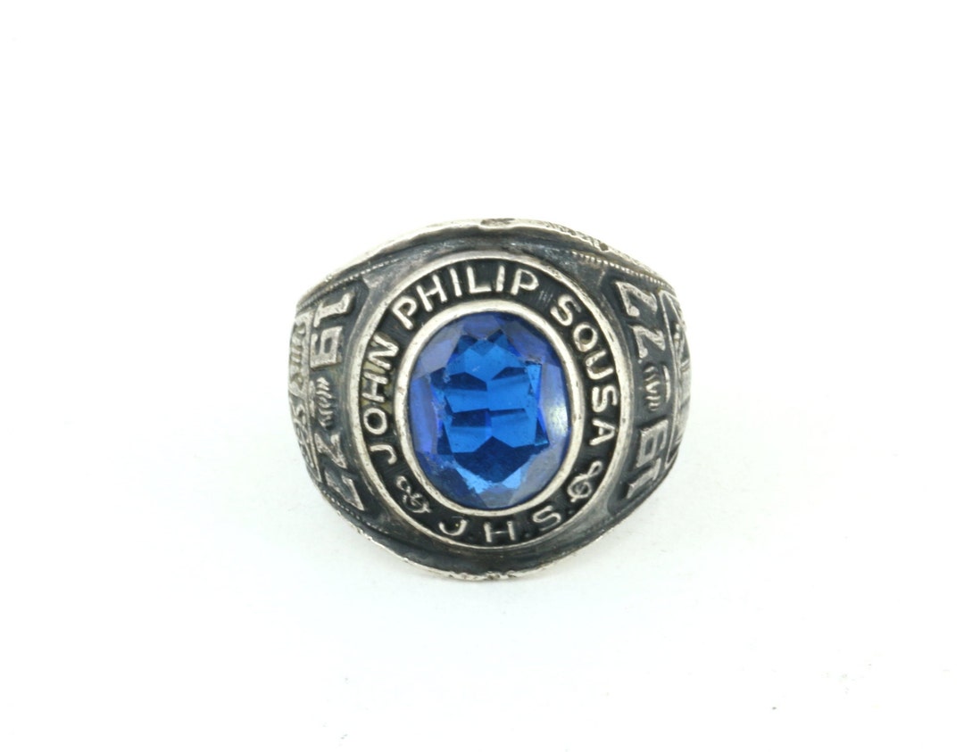 Vintage 1977 John Philip Sousa Junior High School Ring Size 9.75 RG ...
