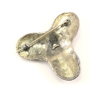 Vintage Beautiful Triquetra Trinity Design Pin/brooch 925 Sterling BB ...