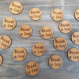 Break A Leg Coins Set of 20, Cast Gift, Break a Leg Cast Gift, Cast ...