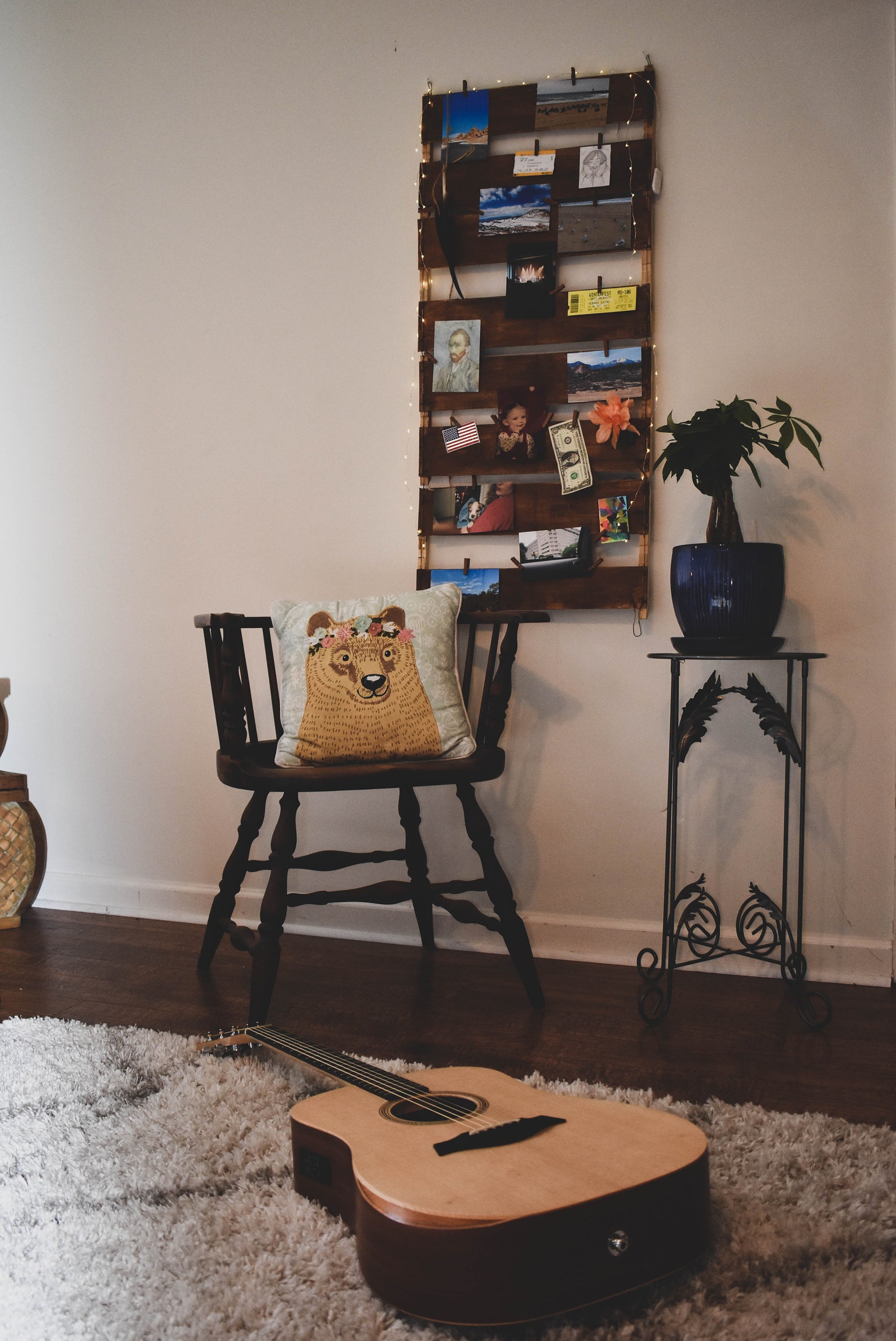 Wood Photo and Memory Board - Etsy