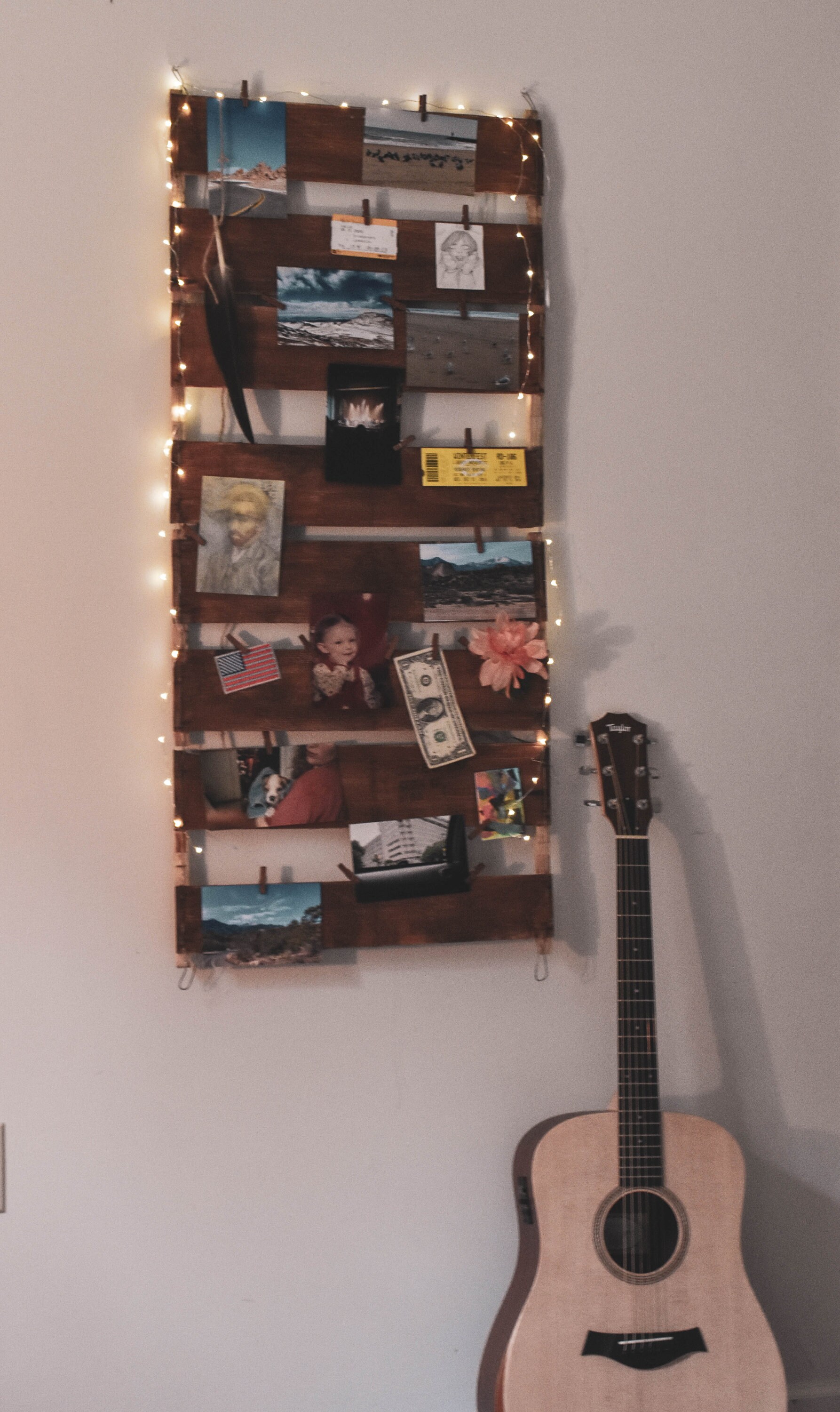 Wood Photo and Memory Board - Etsy