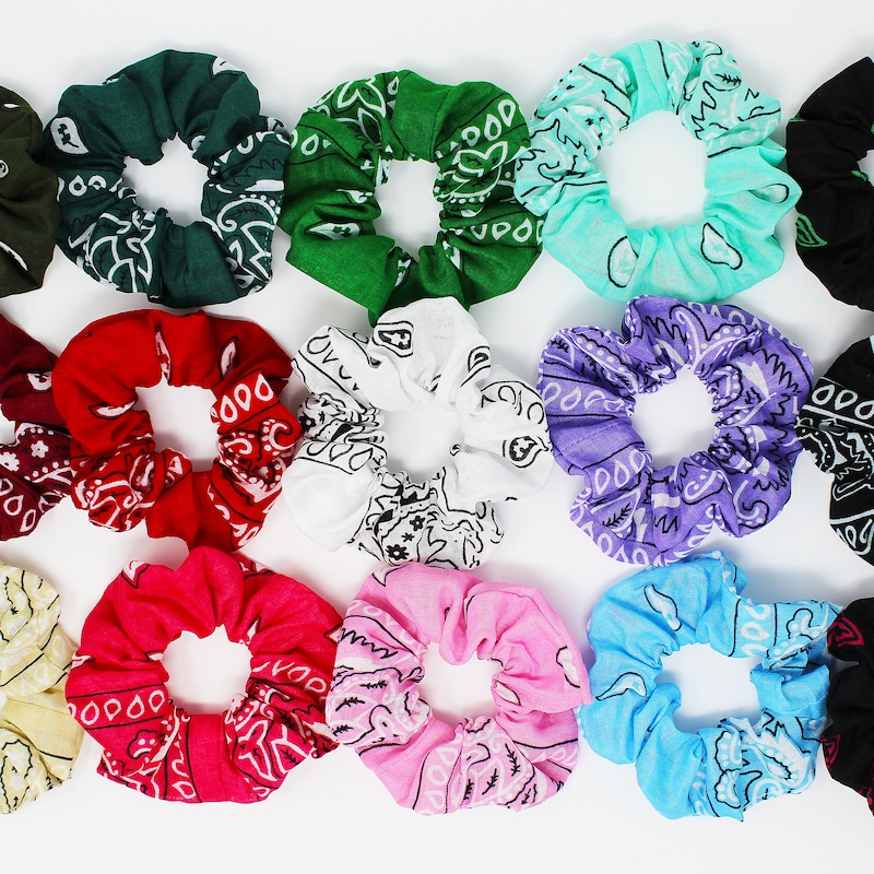 Handmade Scrunchies - Etsy