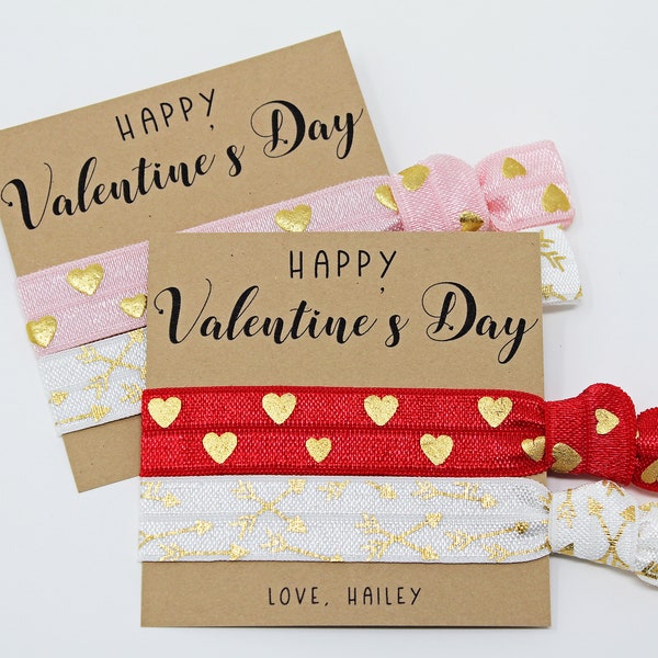 Heart Hair Ties - Etsy