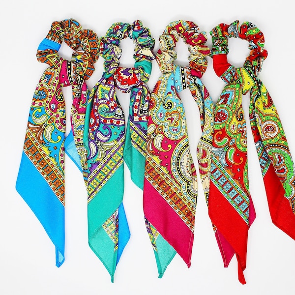 Bow Scrunchie - Etsy