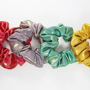 Holographic Hair Scrunchies, Hair Scrunchy, Scrunchie Gift Set, Hair ...