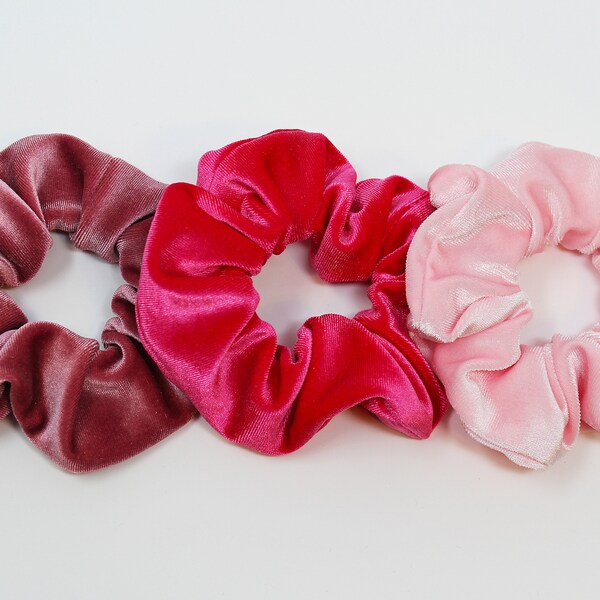 Velvet Scrunchie - Etsy