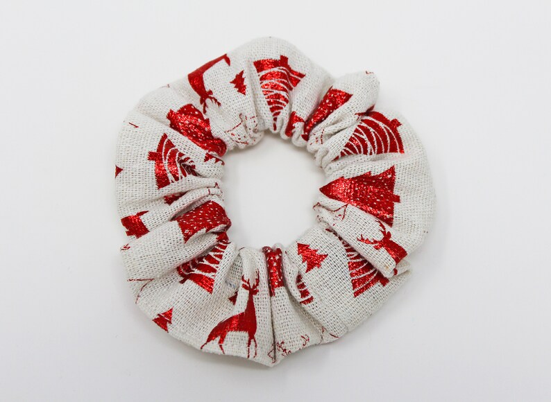 Christmas Hair Scrunchie Holiday Scrunchie Hair Scrunchy - Etsy