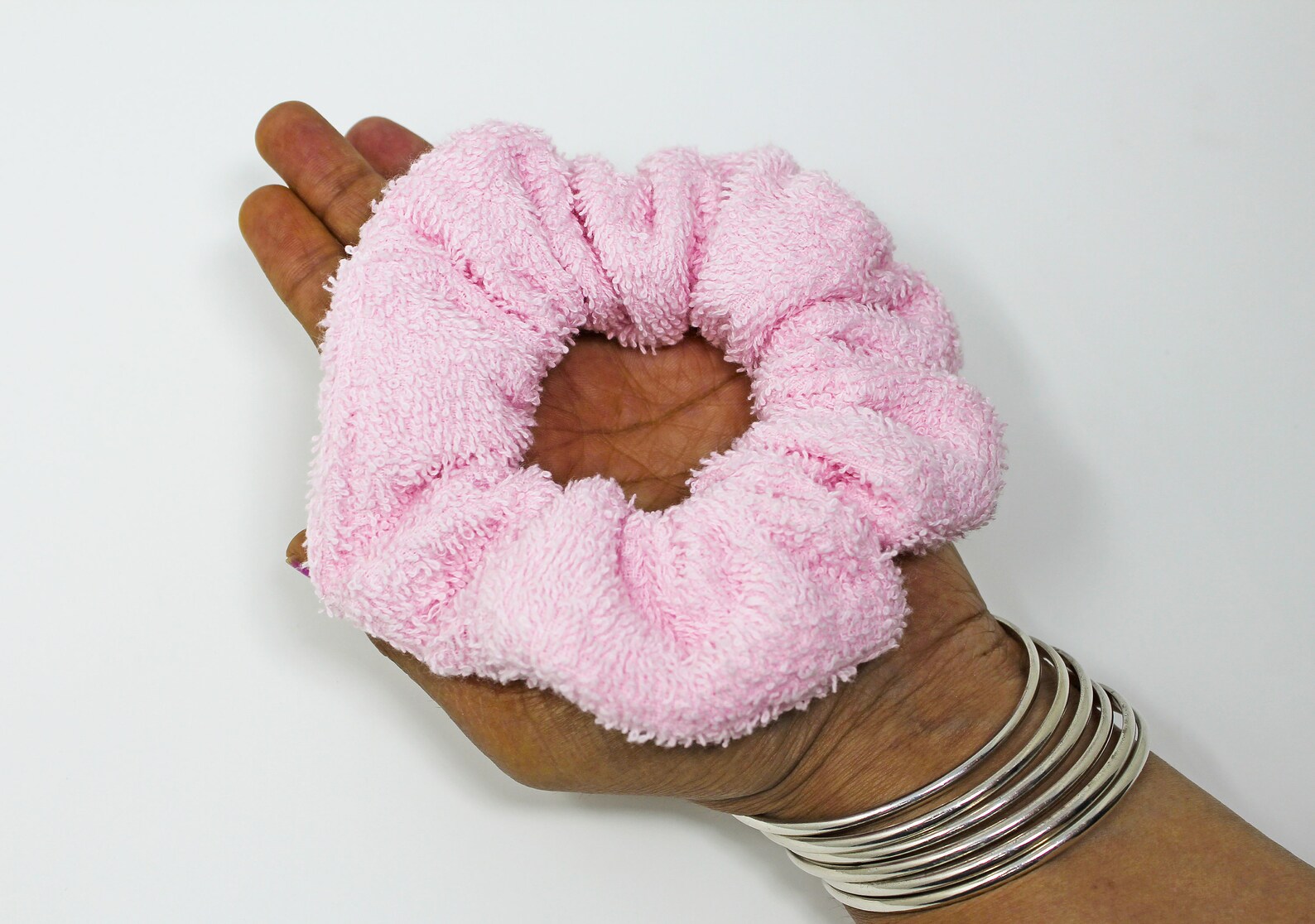 Towel Hair Scrunchies, Large Towel Scrunchy, Dry Wet Hair, Hair Tie ...