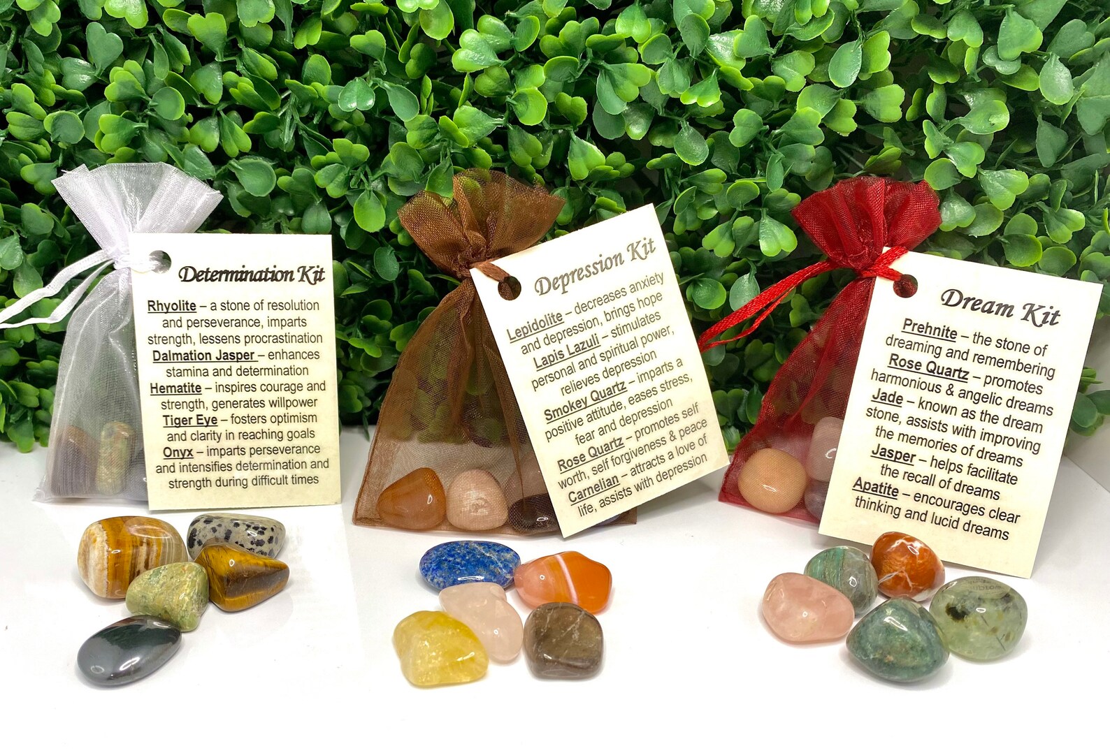 1x Crystal Kits, Tumbled Stone Kits, Healing Crystal Kits, Gemstones - Etsy