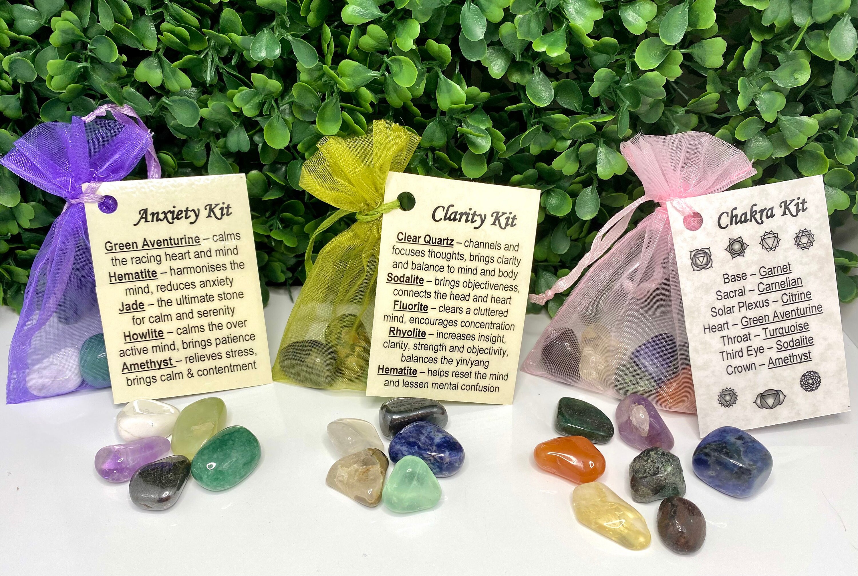 1x Crystal Kits Tumbled Stone Kits Healing Crystal Kits - Etsy Australia
