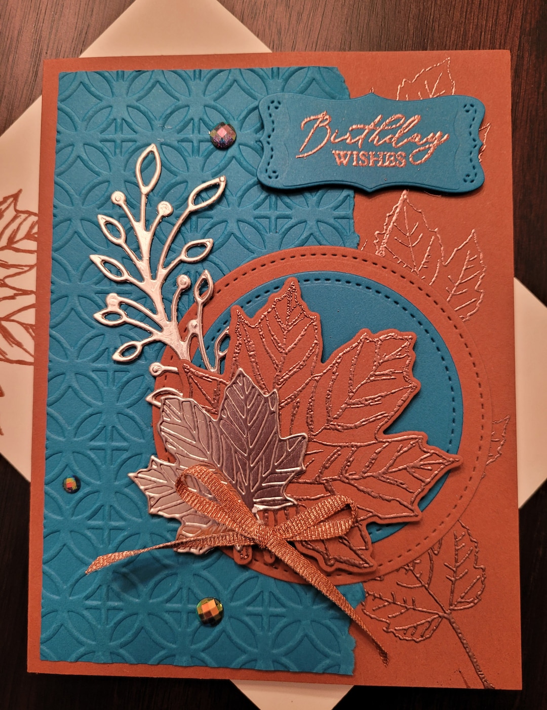 Handmade fall Themed Birthday Greeting Card - Etsy