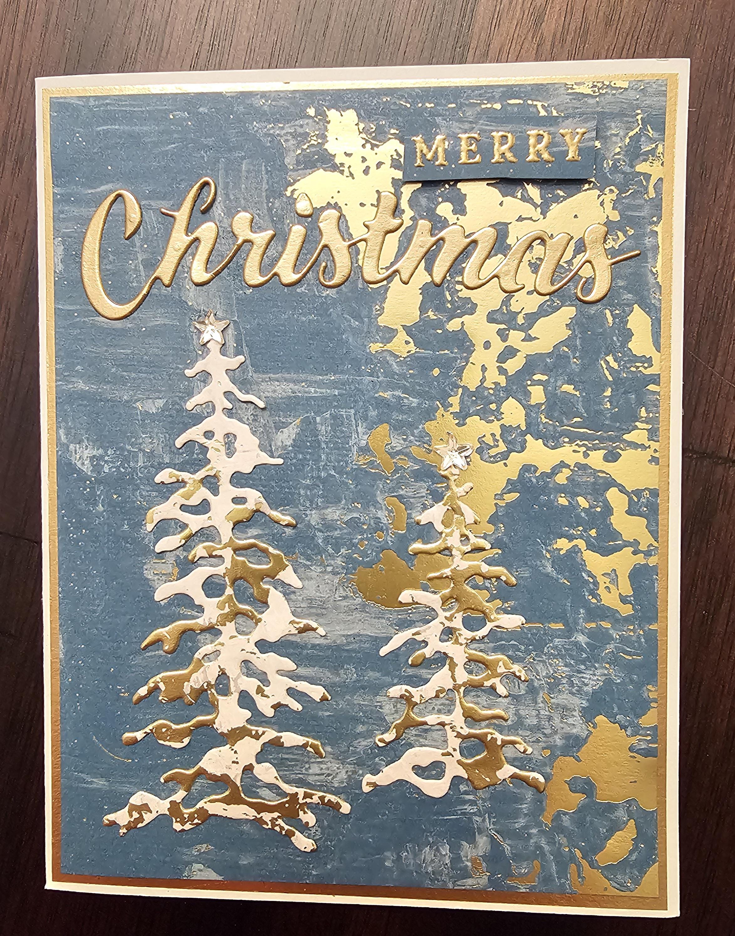 Elegant Look - Gold Accents - Merry Christmas - Handmade Christmas ...