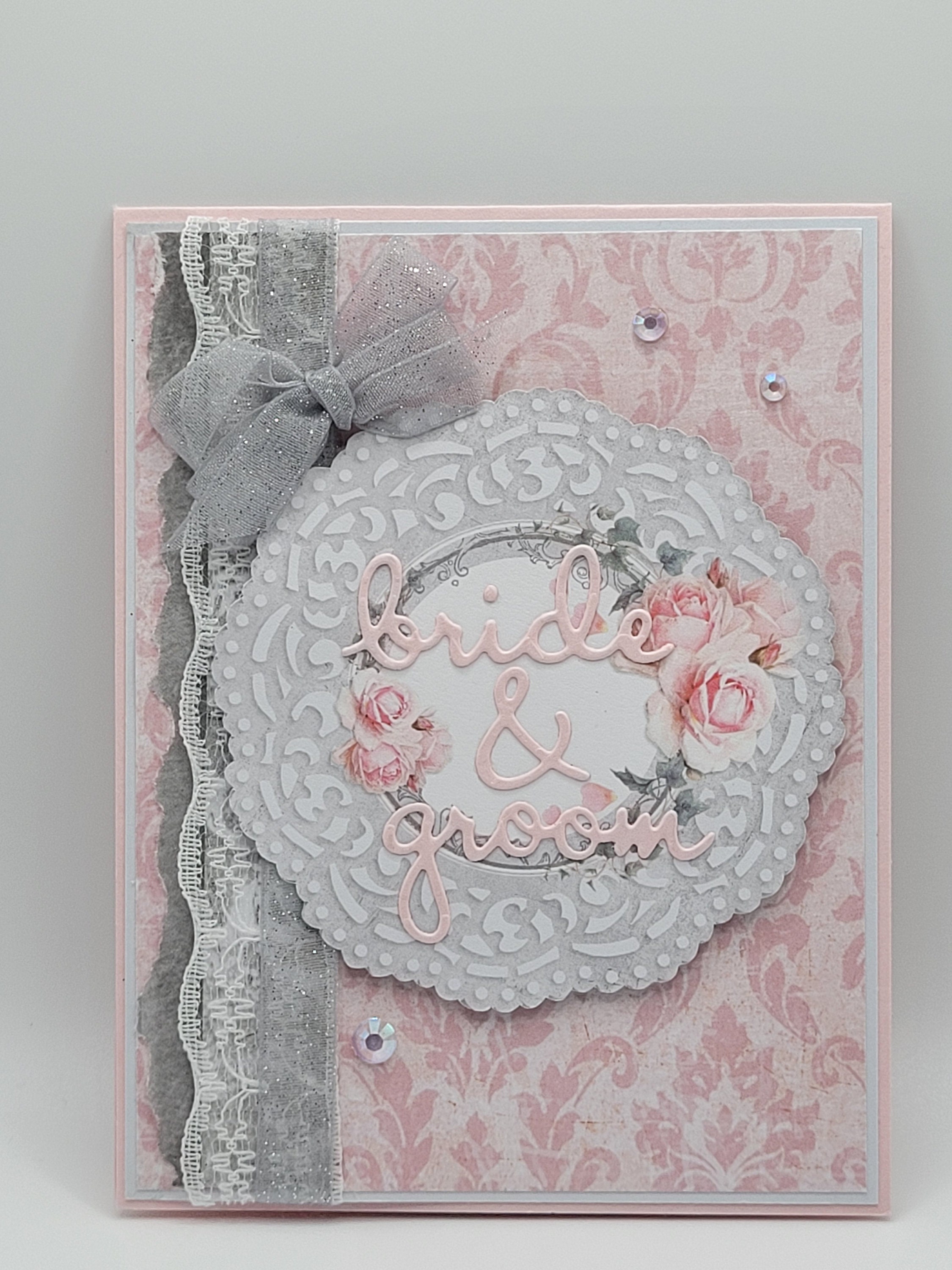 Handmade "bride & Groom" Wedding Card - Etsy