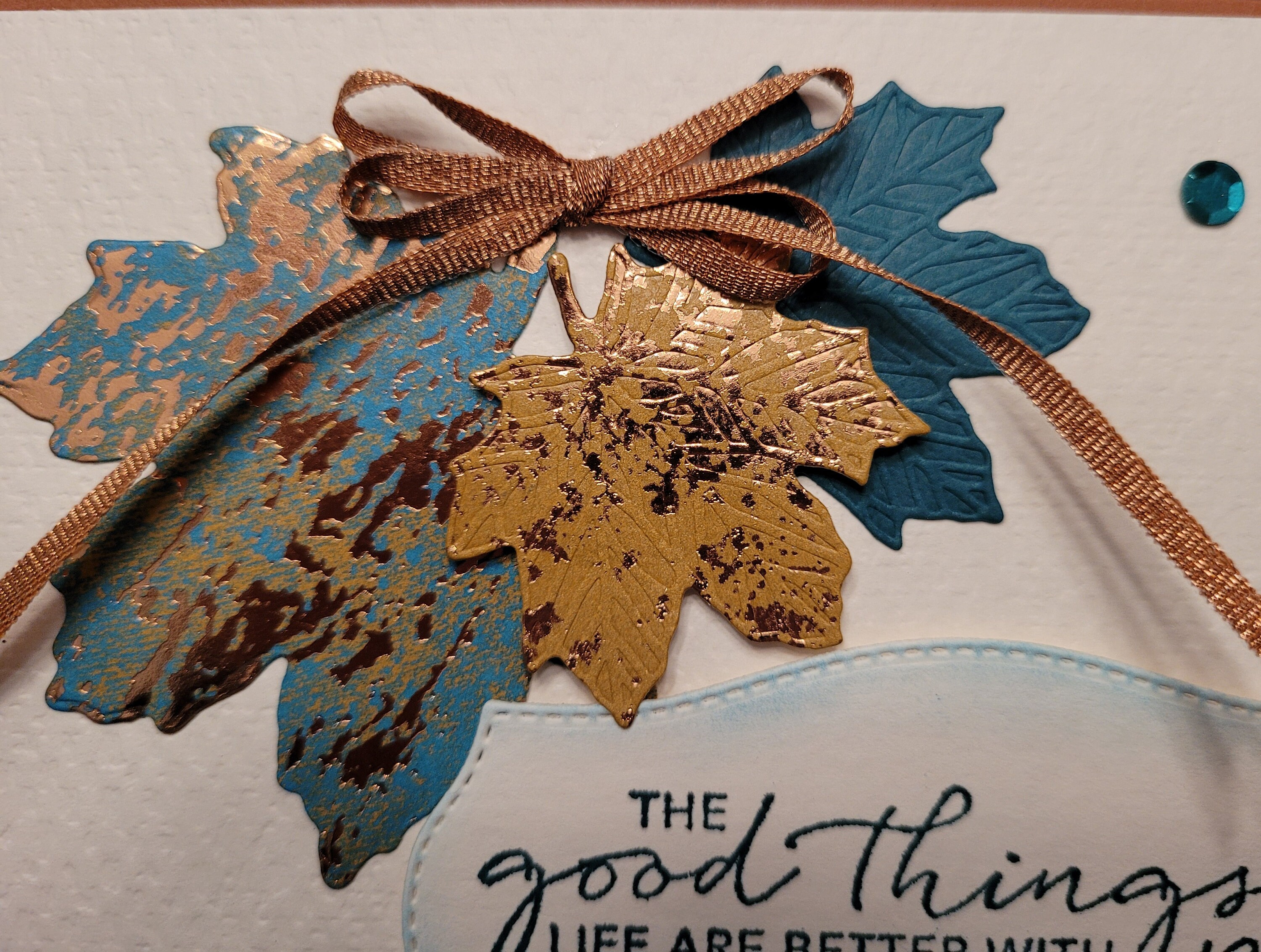 Handmade autumn Themed Birthday Greeting Card - Etsy