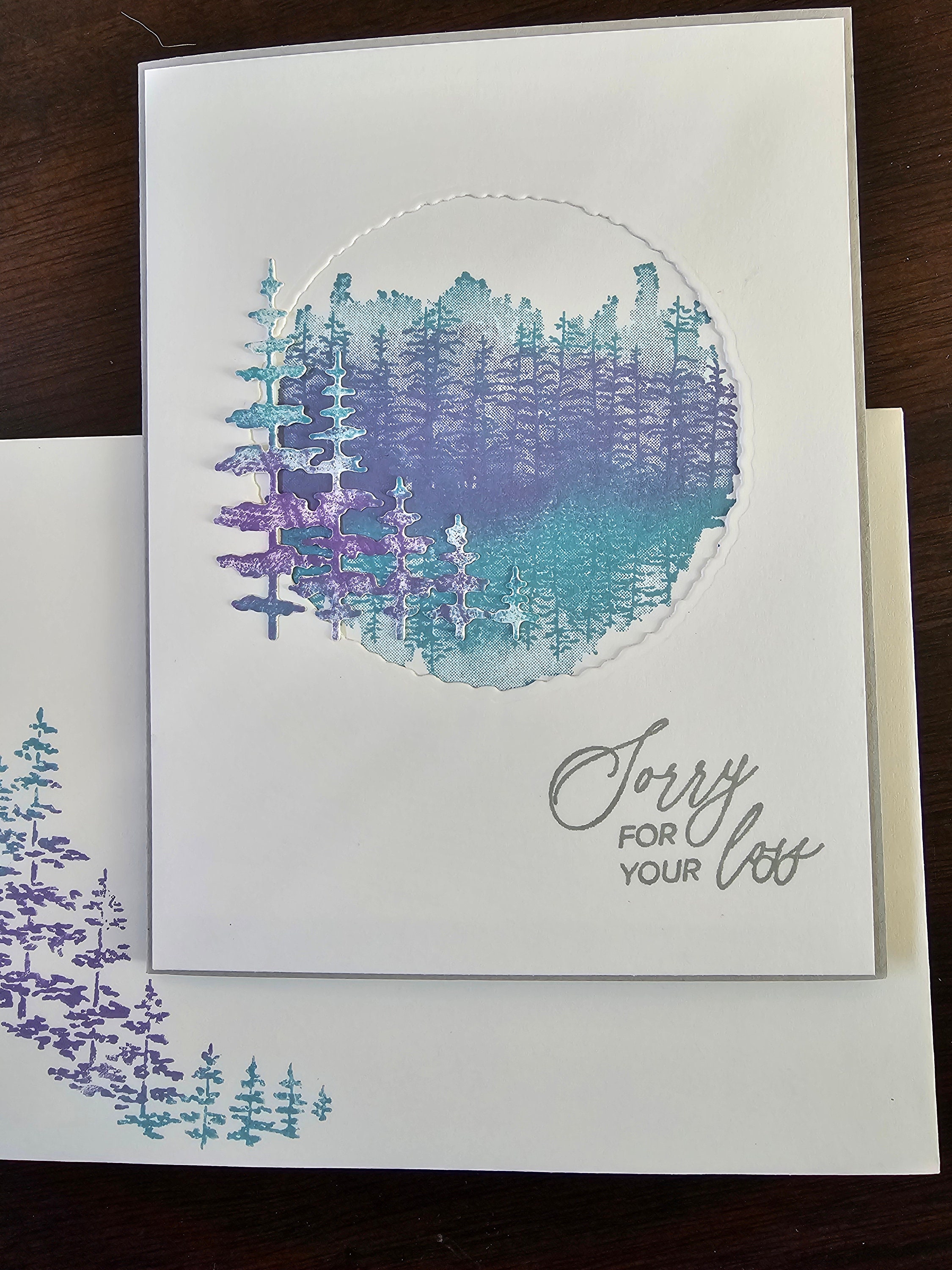 Handmade "sorry for Your Loss" Sympathy Card - Etsy