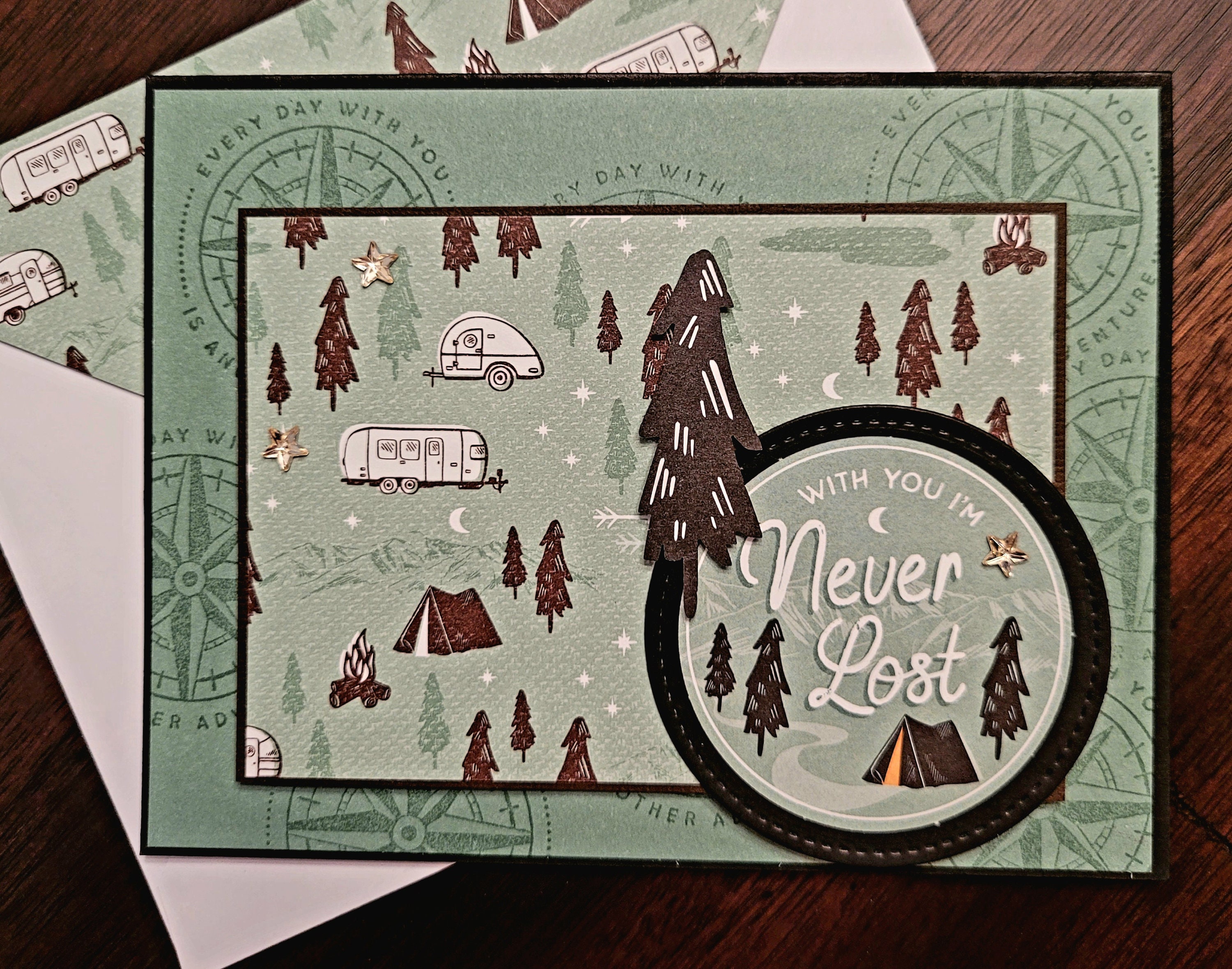 Handmade Outdoors Themed Birthday Greeting Card - Etsy