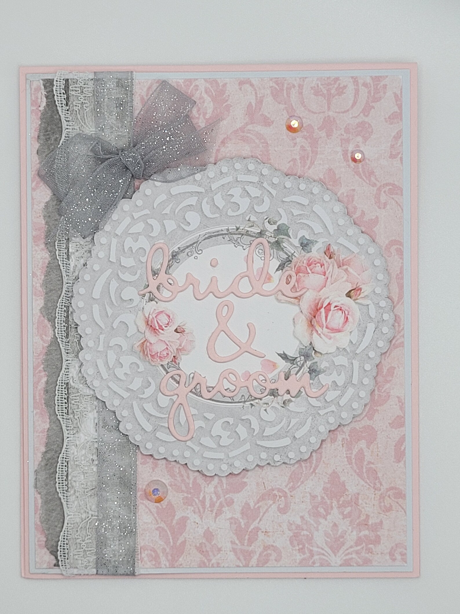 Handmade "bride & Groom" Wedding Card - Etsy