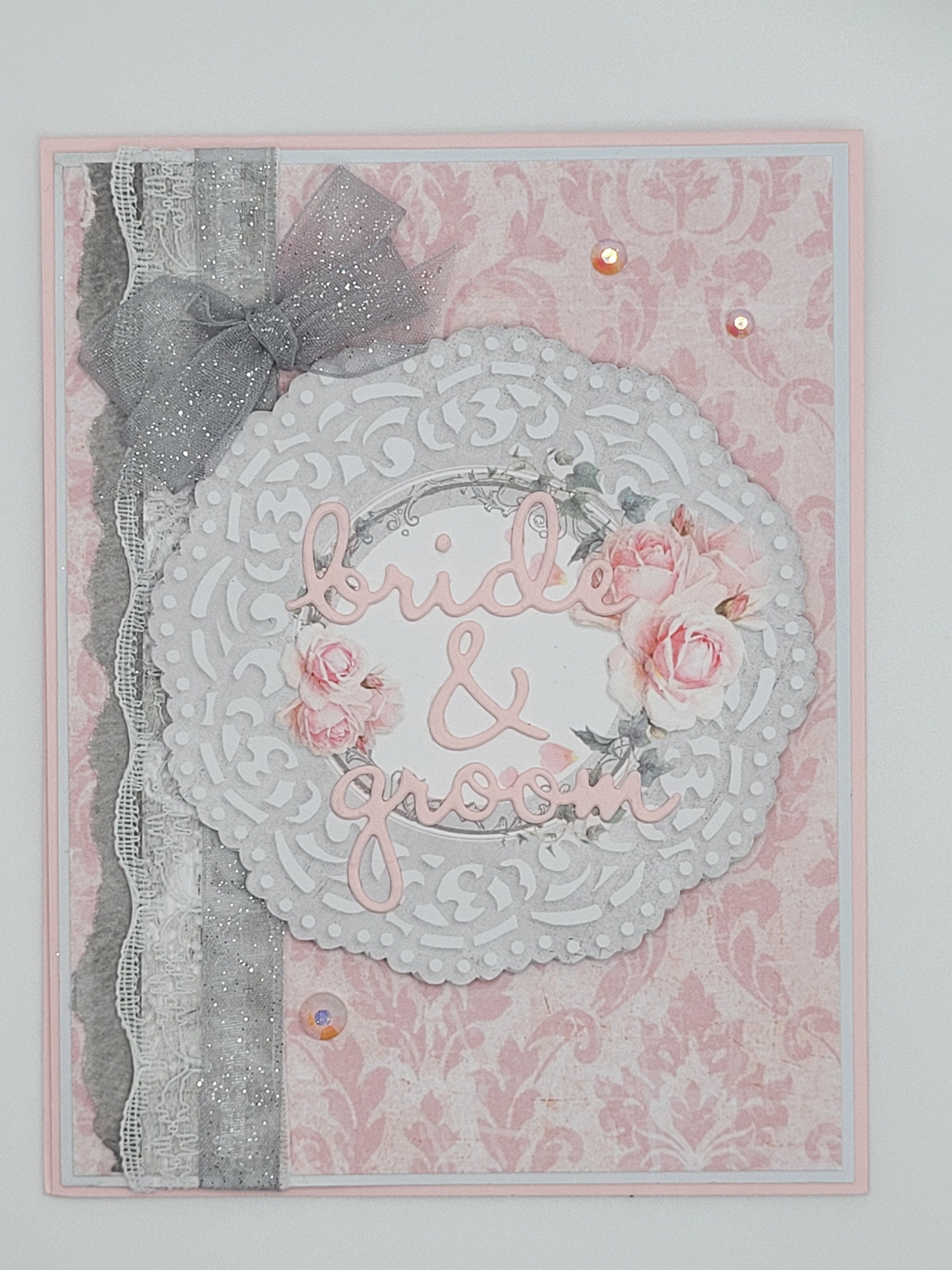 Handmade "bride & Groom" Wedding Card - Etsy