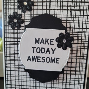 Handmade Black & White Notecards - Blank Inside, Set of 4 - Etsy