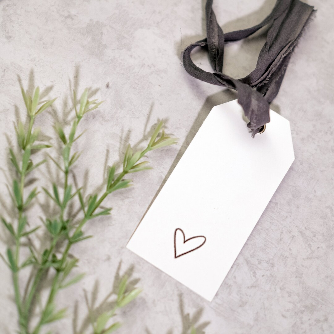 Heart Outline Stamp | Heart Stamp | Valentine’s Stamp | Doodle Stamp - Etsy