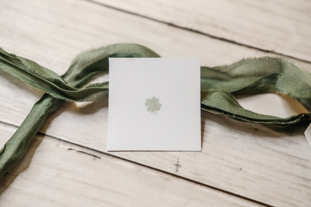 Tiny Clover Stamp | Mini Clover Stamp | Clover Stamp | St. Patty's Day ...