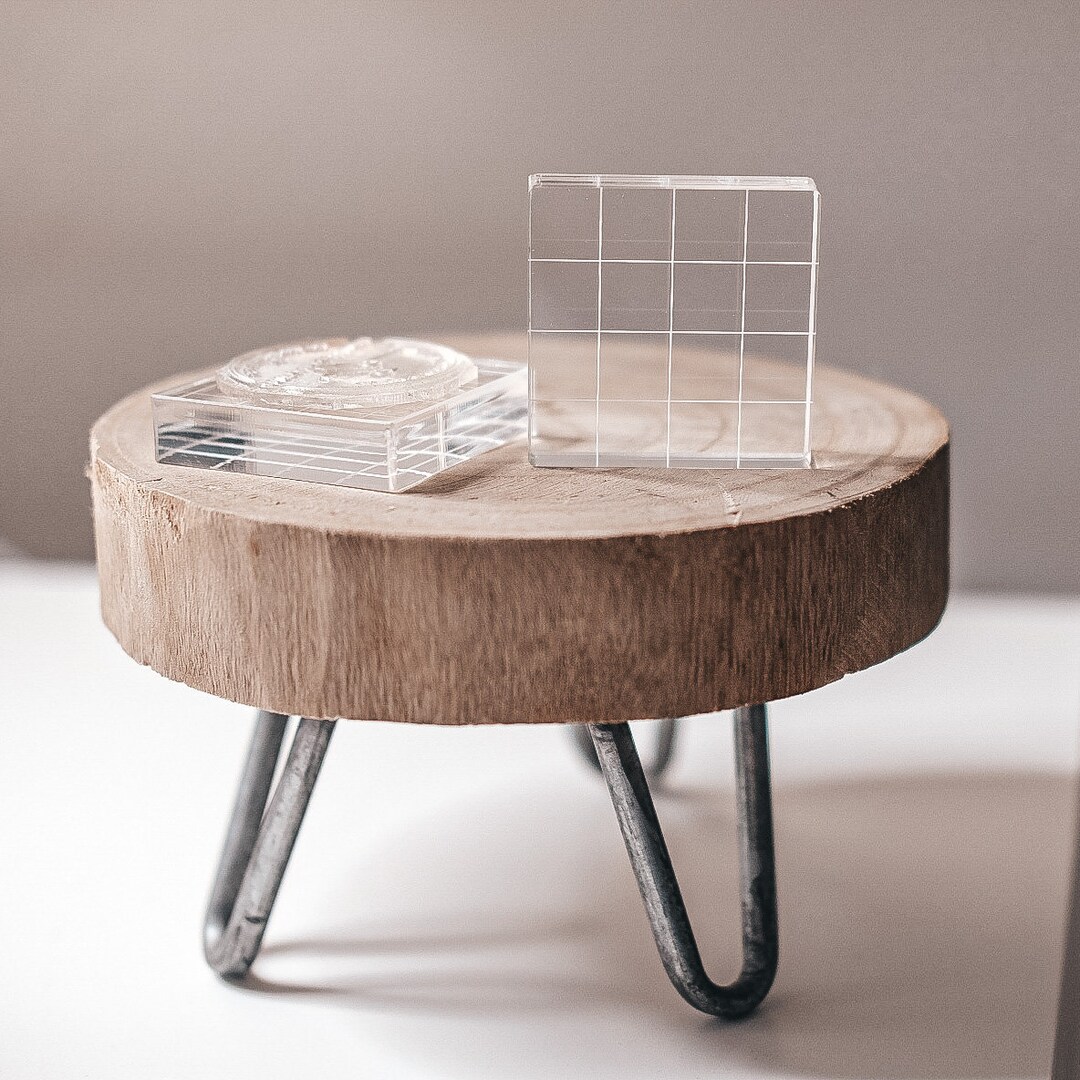 2x2 Grid Acrylic Stamping Block - Etsy