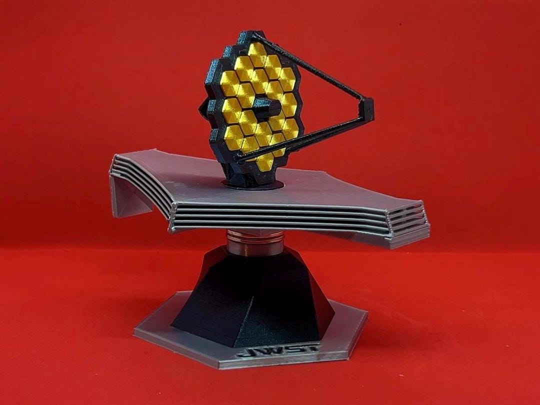 3D Printed James Webb Telescope Model NASA Telescope JWST - Etsy