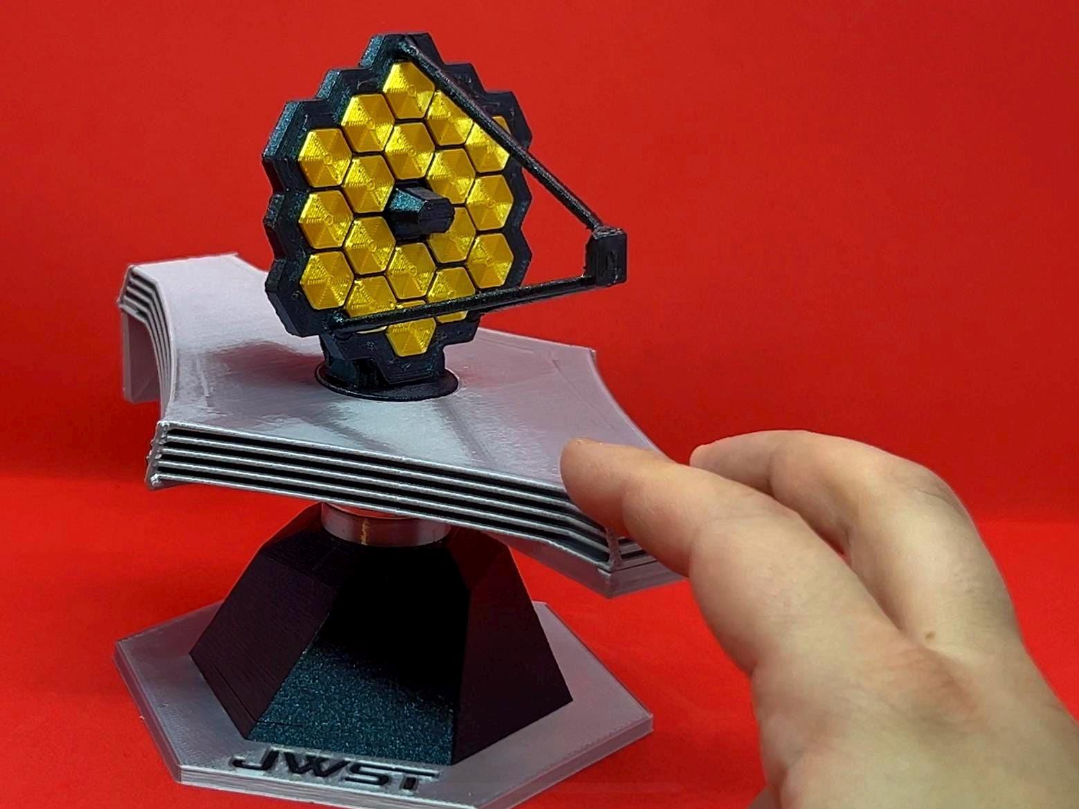 3D Printed James Webb Telescope Model NASA Telescope JWST - Etsy