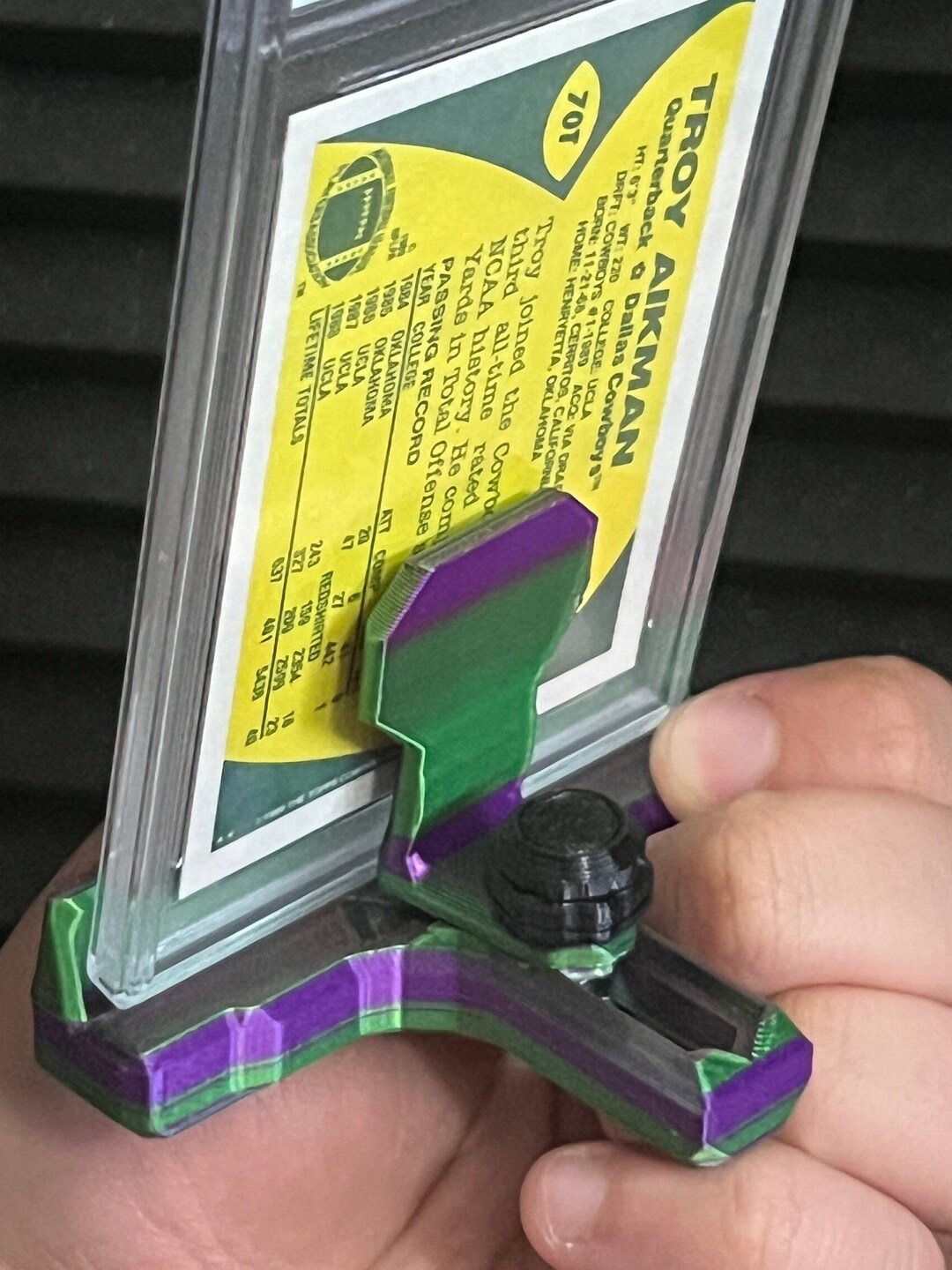 Collectible Trading Card Stand 3dprinted for Graded Slabs & Top Loaders ...