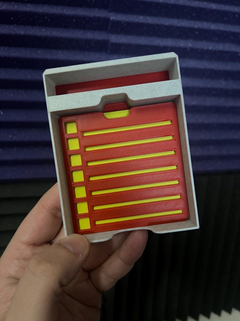 3D Printed Sticky Note Organizer | Desk Productivity Tool With ...