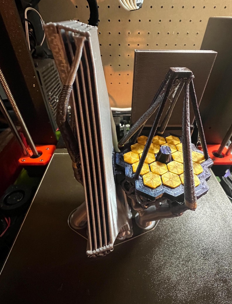 3D Printed James Webb Telescope Model NASA Telescope JWST - Etsy