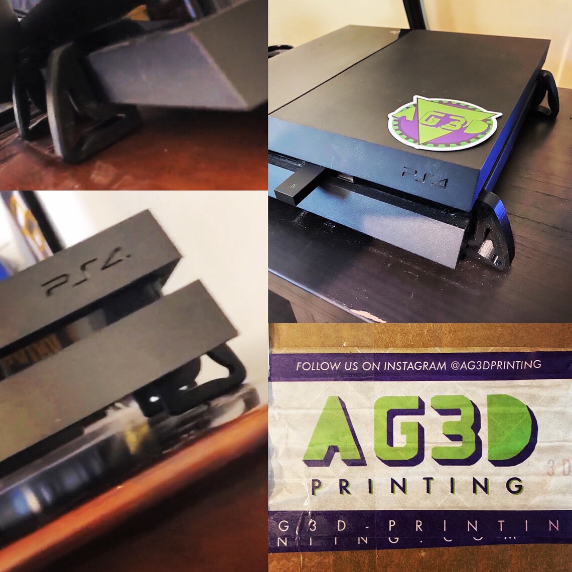 PS4 3D Printed Stands to Allow for Better Airflow and Thermal ...
