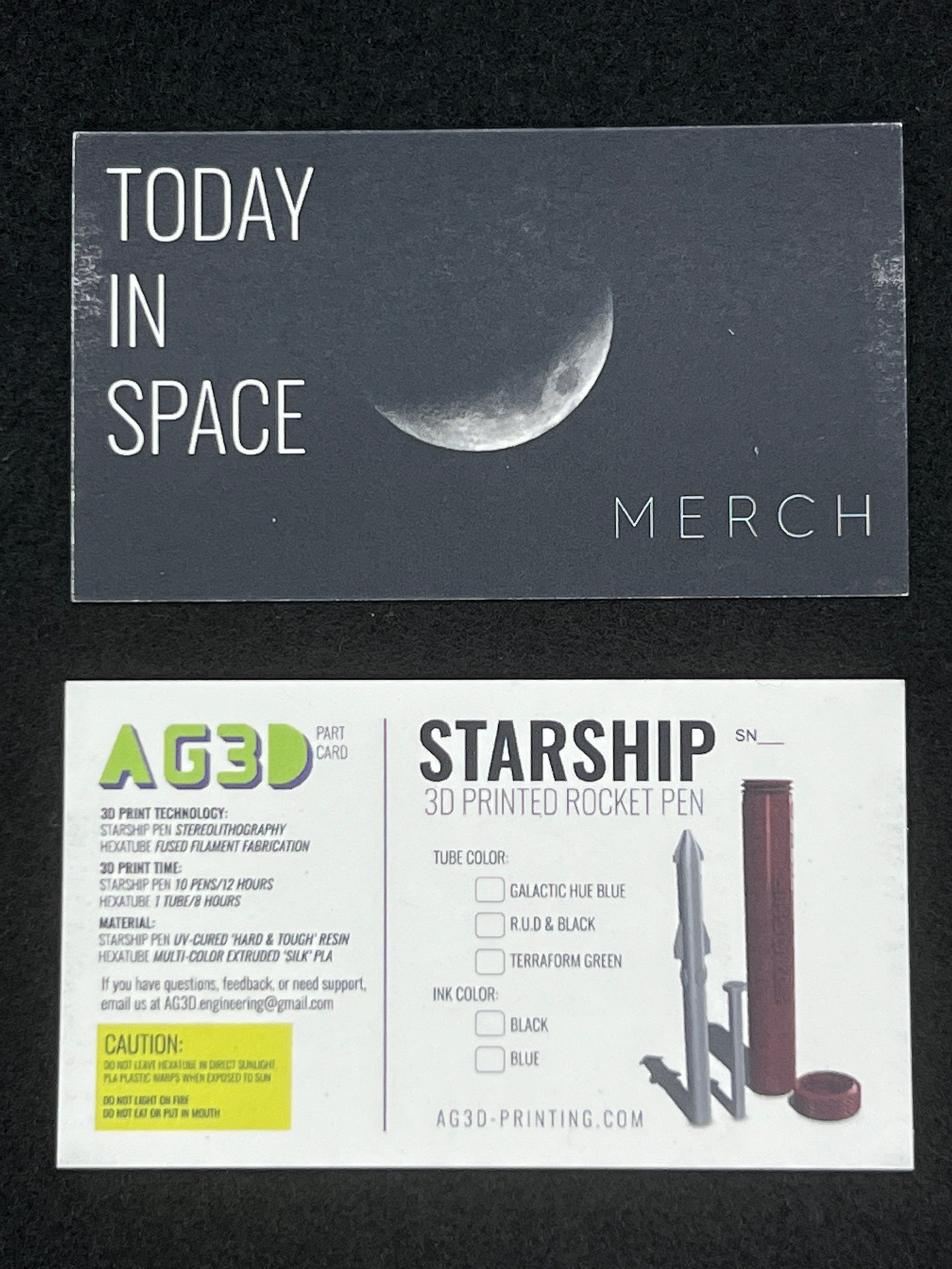 Spacex Starship Rocket Pen 3D PRINTED - the Perfect Space Nerd Gift - Etsy