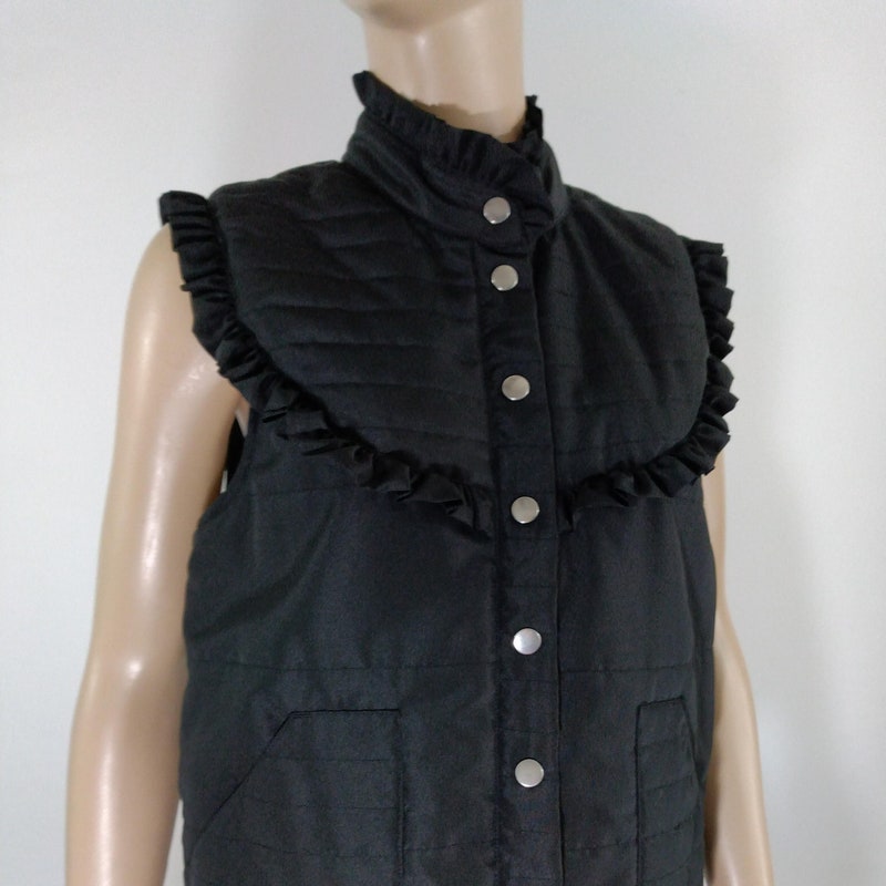 Ruffle Vest - Etsy