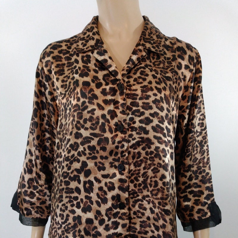 Leopard Pajamas - Etsy
