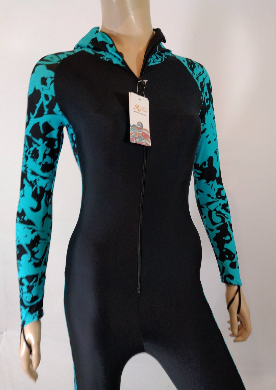 Women's Leotard Unitard Hooded 80's Style Spandex Cat - Etsy