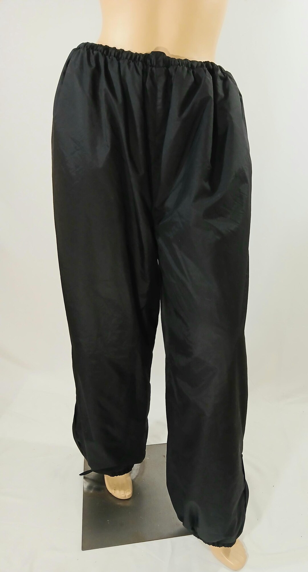 Men's Ski Pants Snow Boarder Cold Weather Black Pant Pockets Red ...