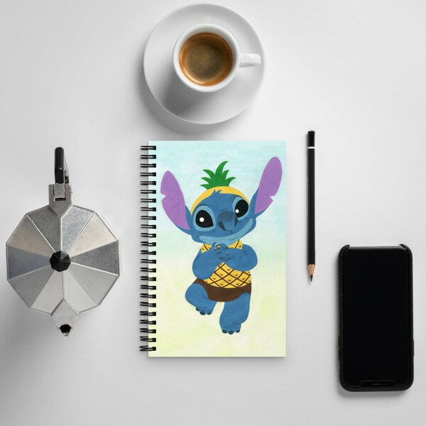 Stitch Spiral Notebook - Etsy