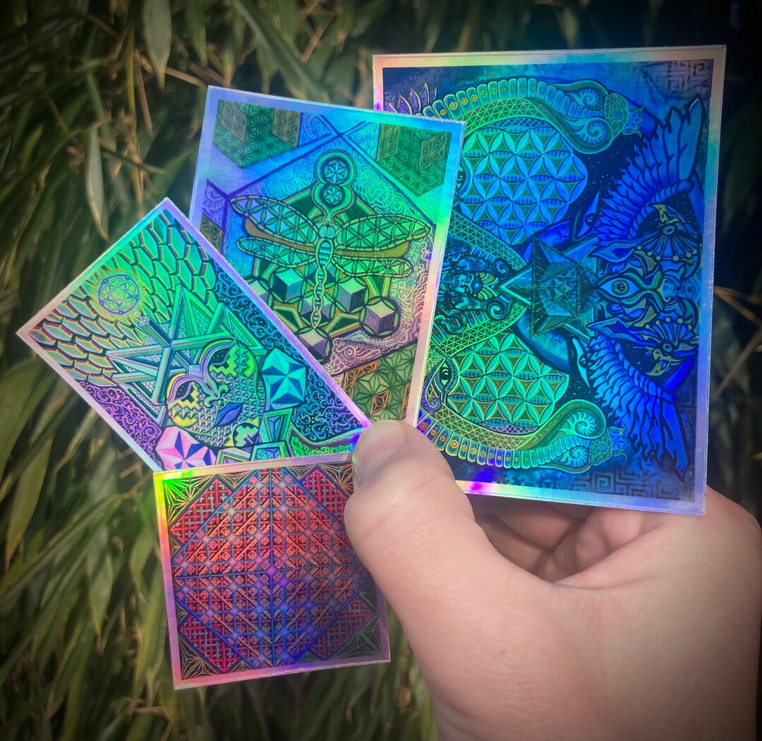 Holographic Sticker Pack - Etsy