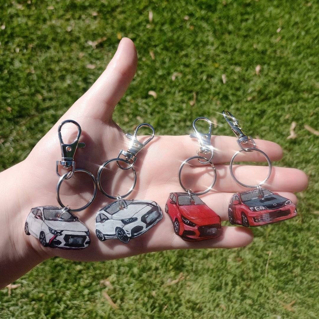 Custom Car Keyrings - Etsy