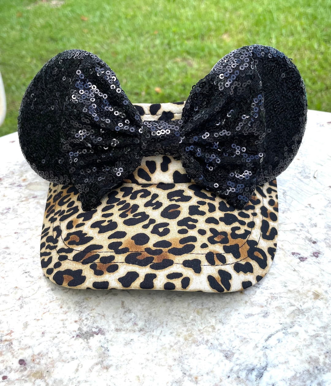 Animal Print Mouse Disney Hat, Mouse Ears, Animal Kingdom Ears, Disney ...